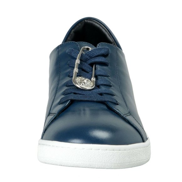 Versace Versus | Shoes | Versace Versus Mens Blue Leather Fashion ...